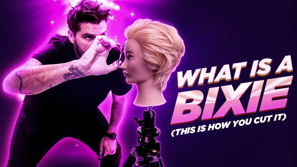 How To Cut a Bixie Haircut Tutorial – Free Salon Education