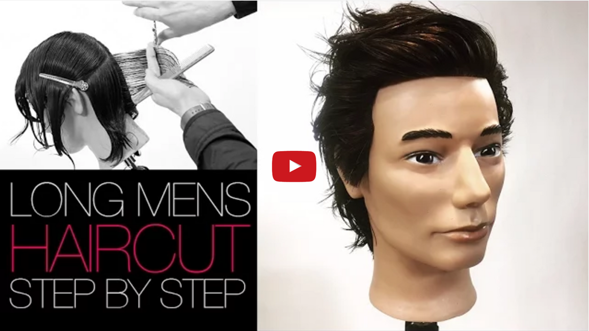 Mens Haircut Medium Length Step by Step | MATT BECK VLOG #21 – Free ...