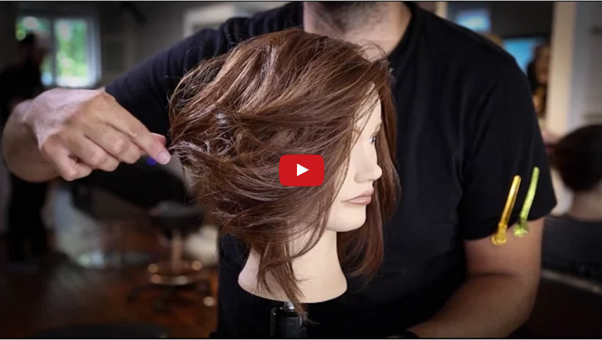 Disconnected Long Bob Haircut Tutorial | How To Cut A LOB Haircut | MA ...
