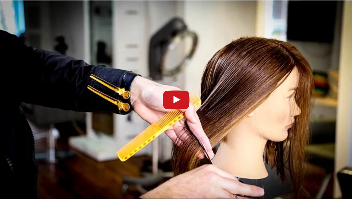 Why The Dog Ear Effect Happens When Cutting A Bob Haircut | MATT BECK ...
